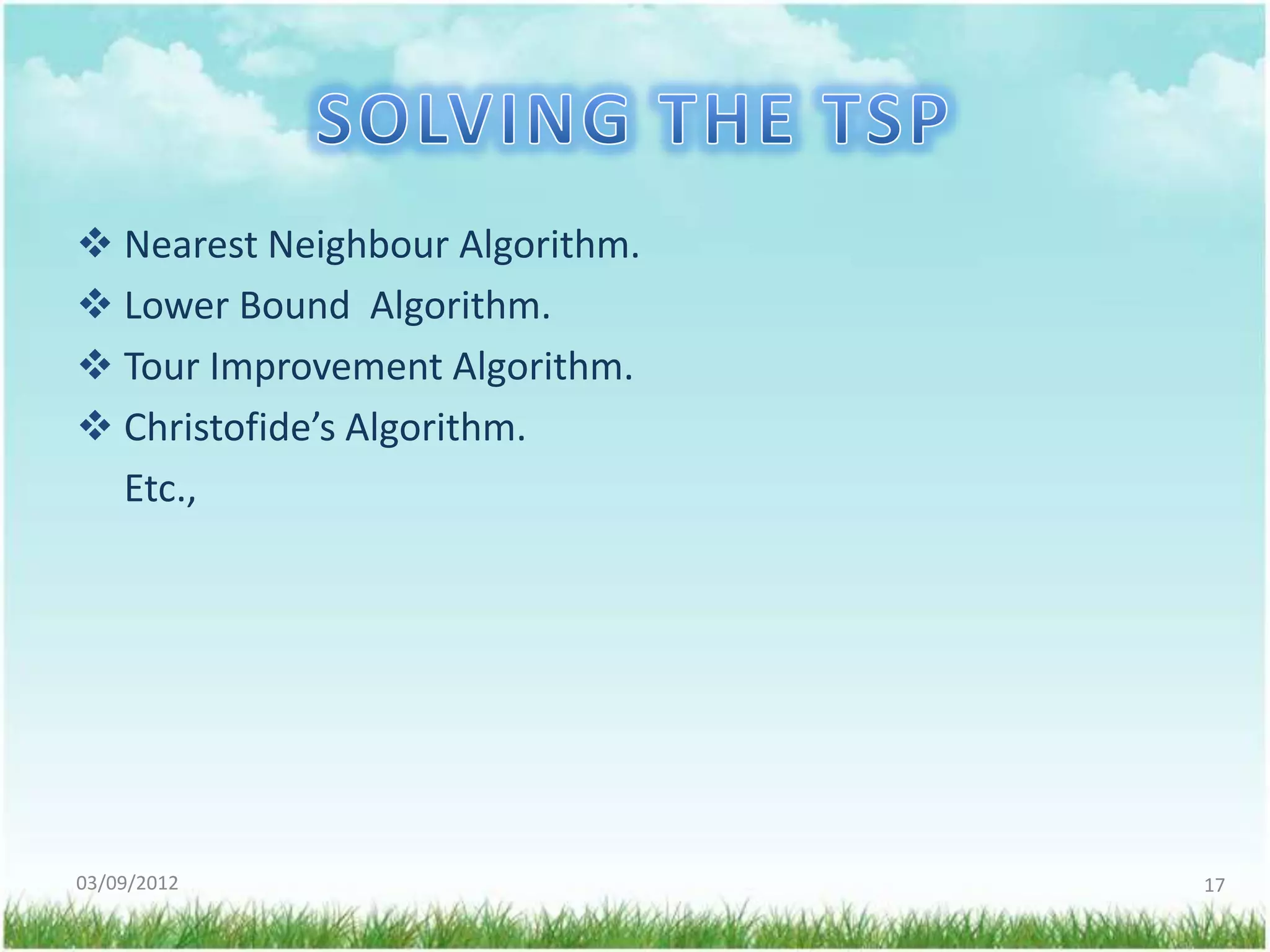 Interesting applications of graph theory | PPTX