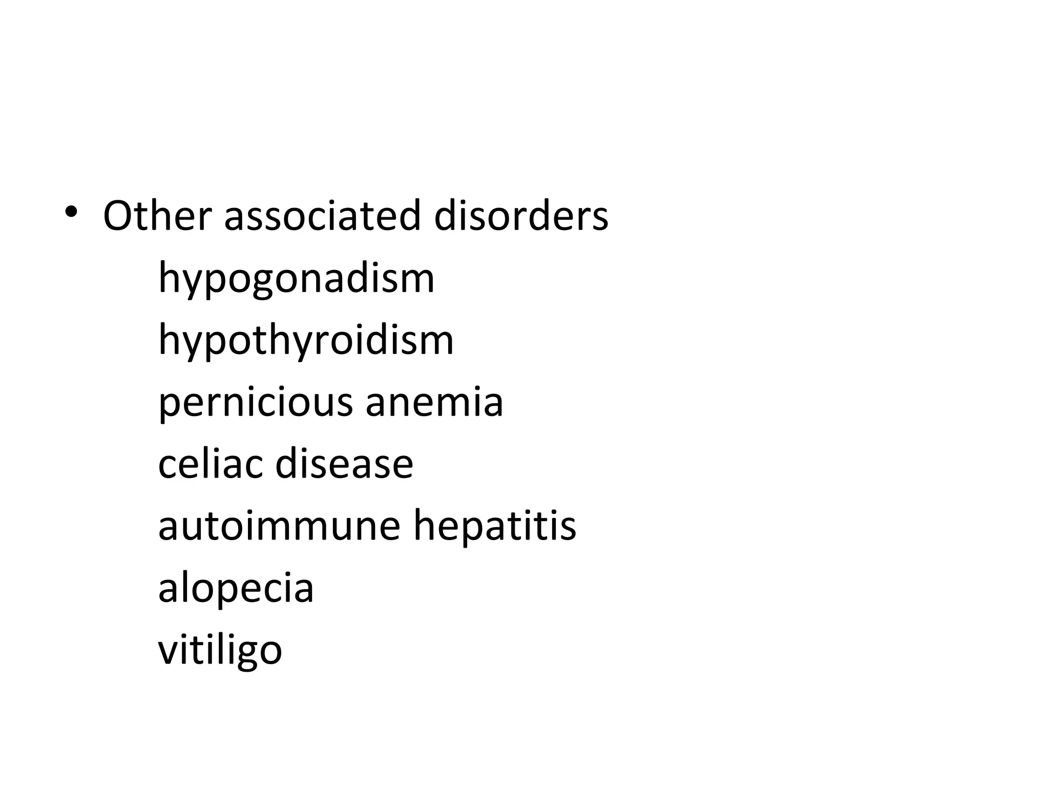 A Case of Polyglandular Autoimmune Syndrome - Type II | PPT