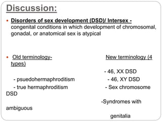 Ambiguous Genitalia | PPTX