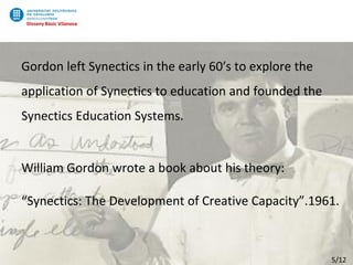 Interesting content: Synectics (Gordon/Little's method) | PDF