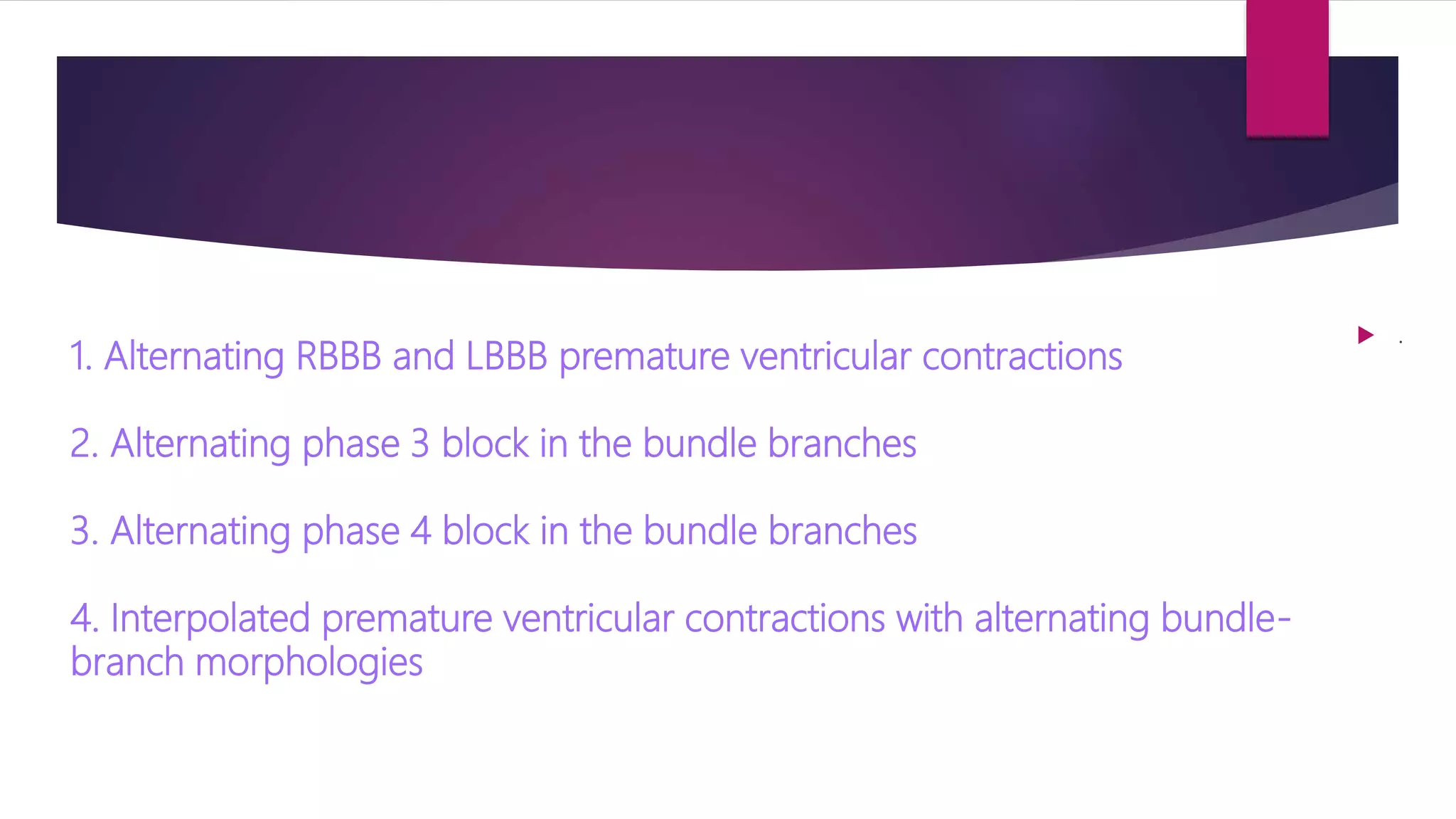 Interesting ecg tracing 1 Alternating Bundle Branch Block | PPTX