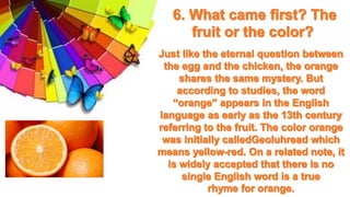 Interesting facts about color | PPTX