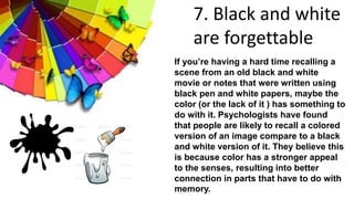 Interesting facts about color | PPTX