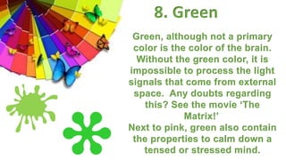Interesting facts about color | PPTX