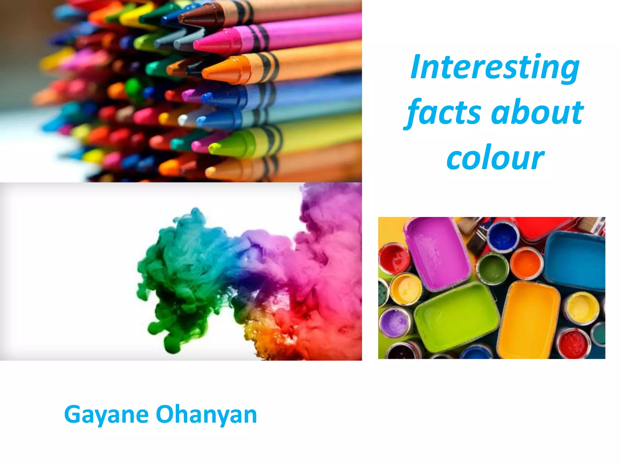 Interesting facts about colour | PPTX