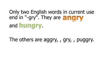 Interesting facts about english | PPTX