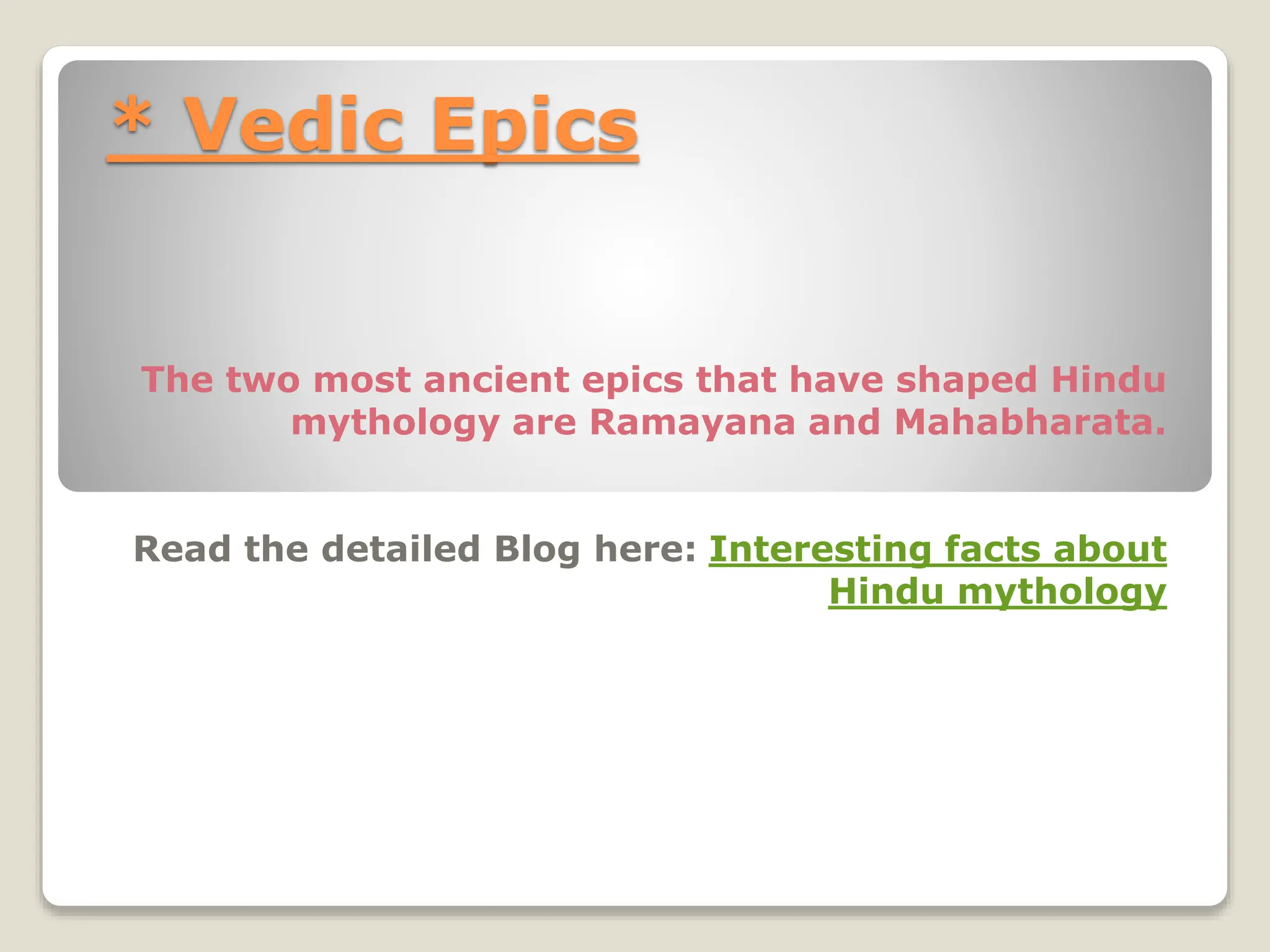 Interesting facts about Hindu Mythology.pptx