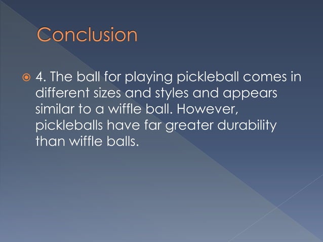 Interesting Facts about Pickleball | PPT