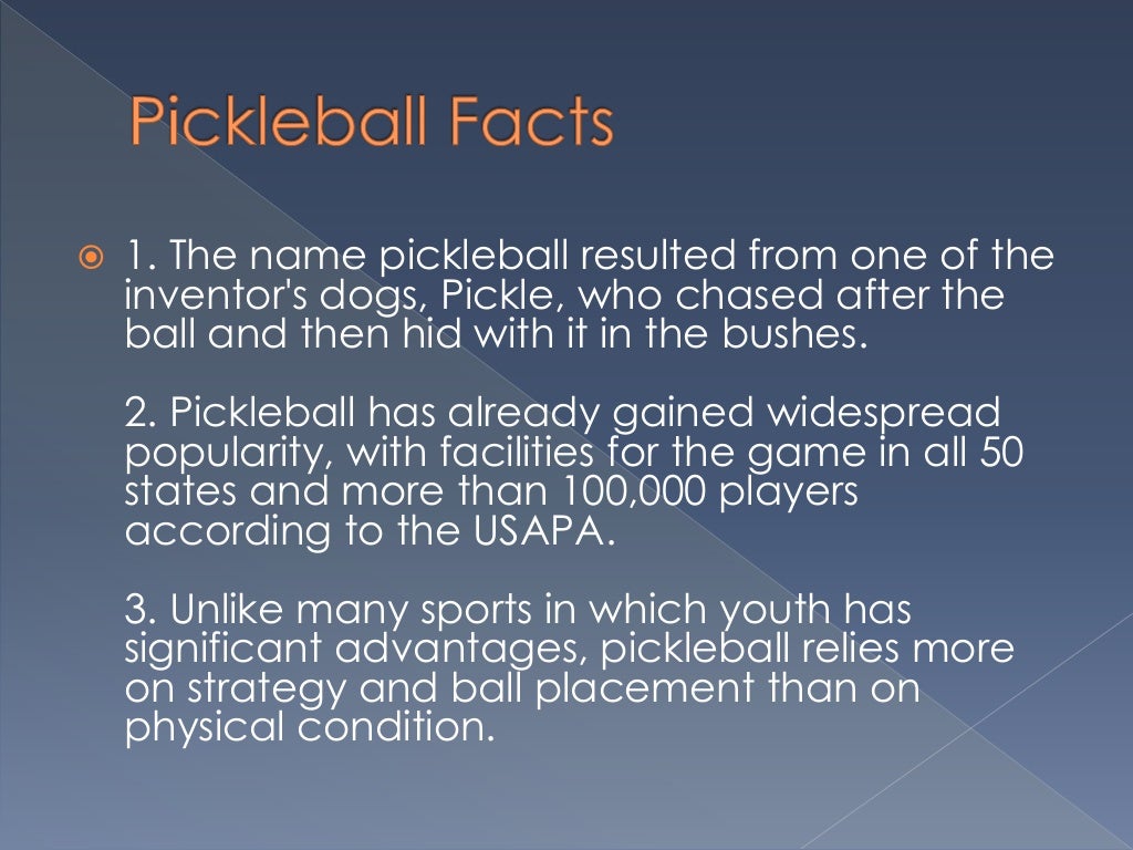 Interesting Facts About Pickleball interesting-facts-about-pickleball