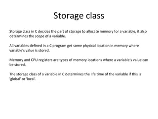 Interesting facts on c | PPT