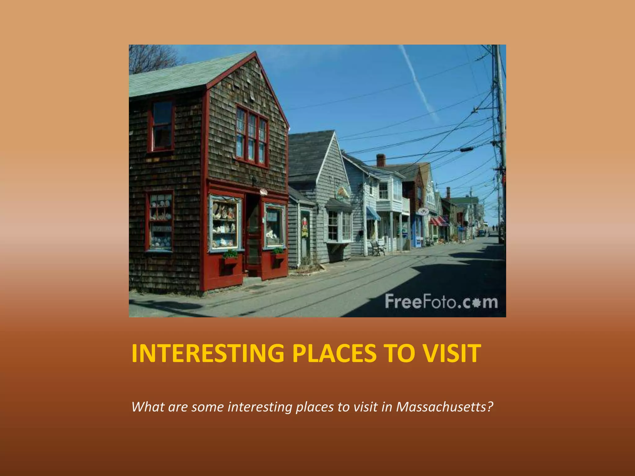 Interesting places to visit quiz | PPTX
