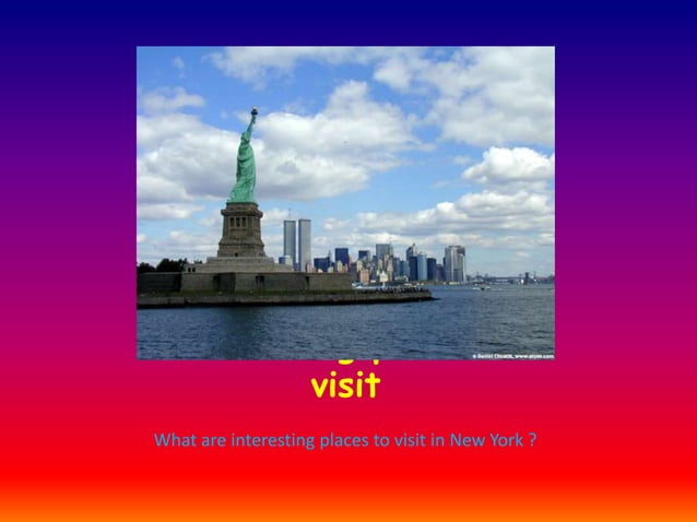 Interesting places to visit quiz | PPTX