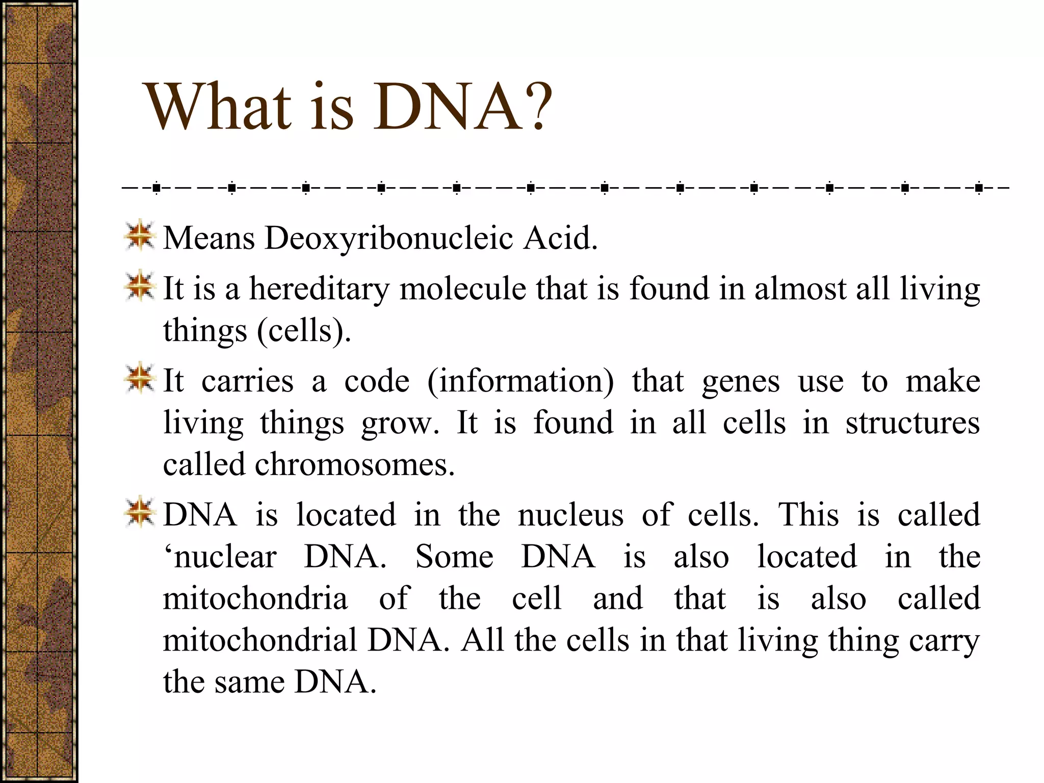 Interesting Facts about Genetics | PPT