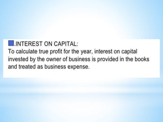 Interest on capital | PPT