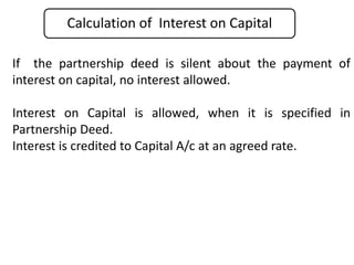 Interest on capital | PPTX