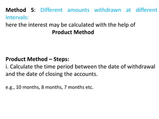 Interest on drawing0 | PPTX