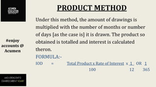 INTEREST ON DRAWINGS | PPTX
