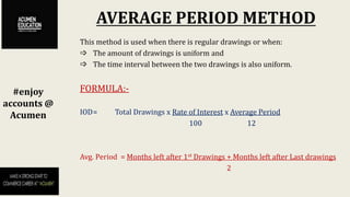 INTEREST ON DRAWINGS | PPTX