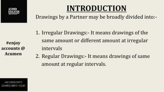 INTEREST ON DRAWINGS | PPT
