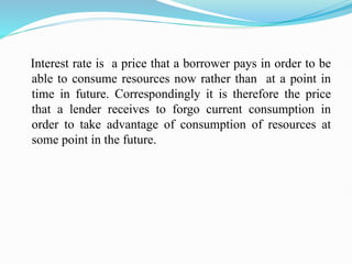 Interest rate analysis, inflation risk and yield.pptx