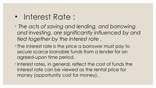 Interest Rate Determination - Chapter 2 ( Financial institutions and ...