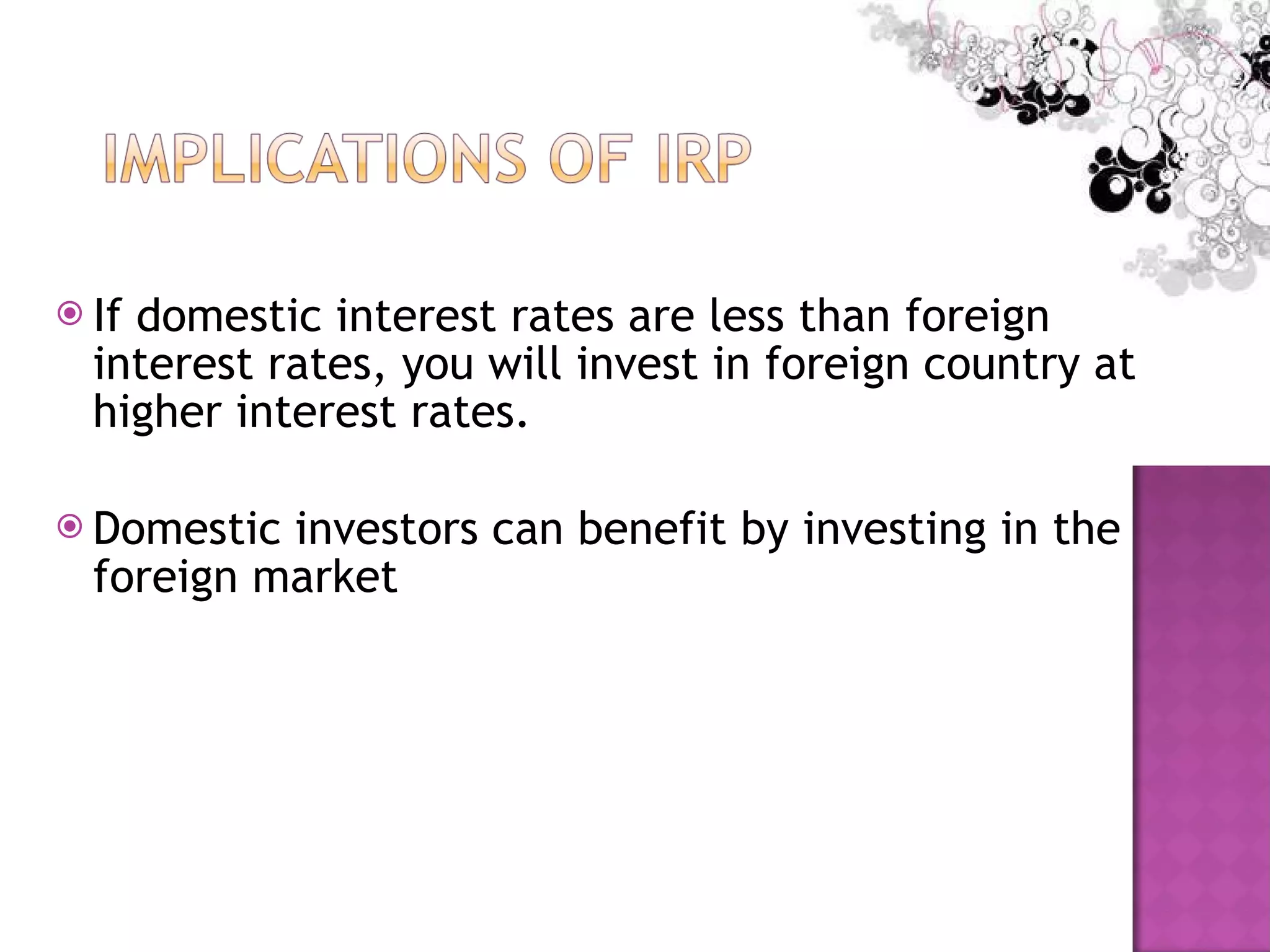 Interest rate parity 1 | PPT