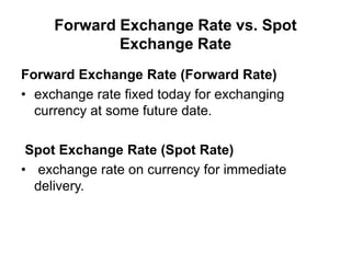 Interest rate parity (Global Finance) | PPTX