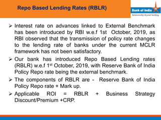 Interest rate policy on advances.pptx