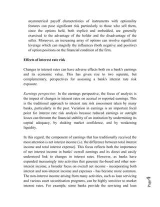 Interest Rate Risk | PDF