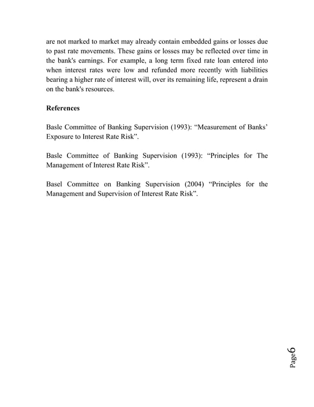 Interest Rate Risk | PDF