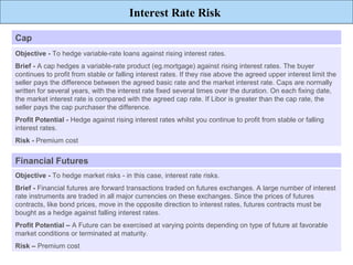 Interest Rate Risk | PPT