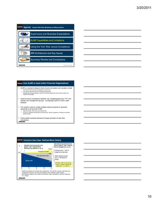 Interest rate risk modeling day sun_gard_ambit banking | PDF