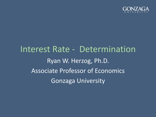 Interest Rate Determination | PDF
