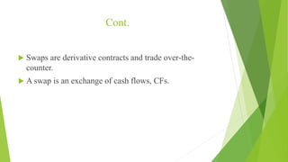 Interest rate swap | PPTX