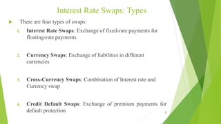Interest rate swap | PPTX
