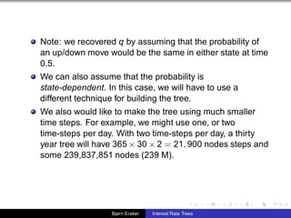 Interest rate trees | PPT