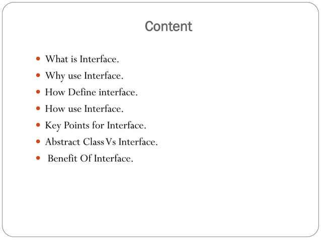 Interface | PDF