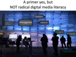 Fake News Poetry Workshops as Radical Digital Media Literacy | PPT