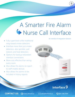 Interface 9 smart fire interface | PDF