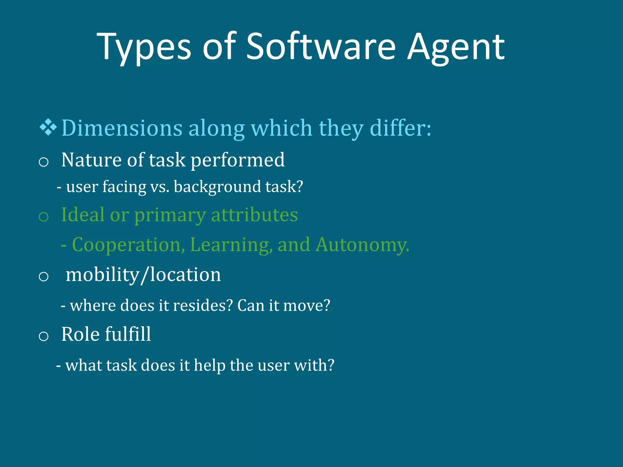 Interface agents | PPTX