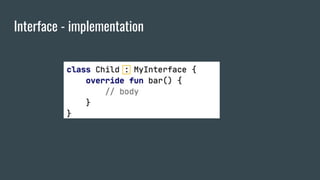 Interface and abstract classes | PPT