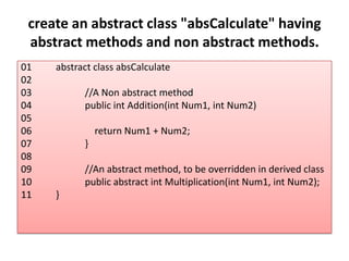 Interface and abstraction | PPT