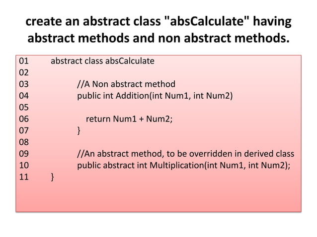 Interface and abstraction | PPT