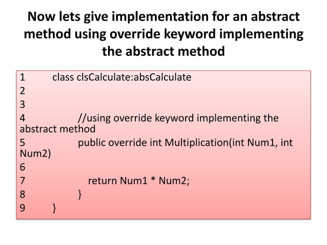 Interface and abstraction | PPT