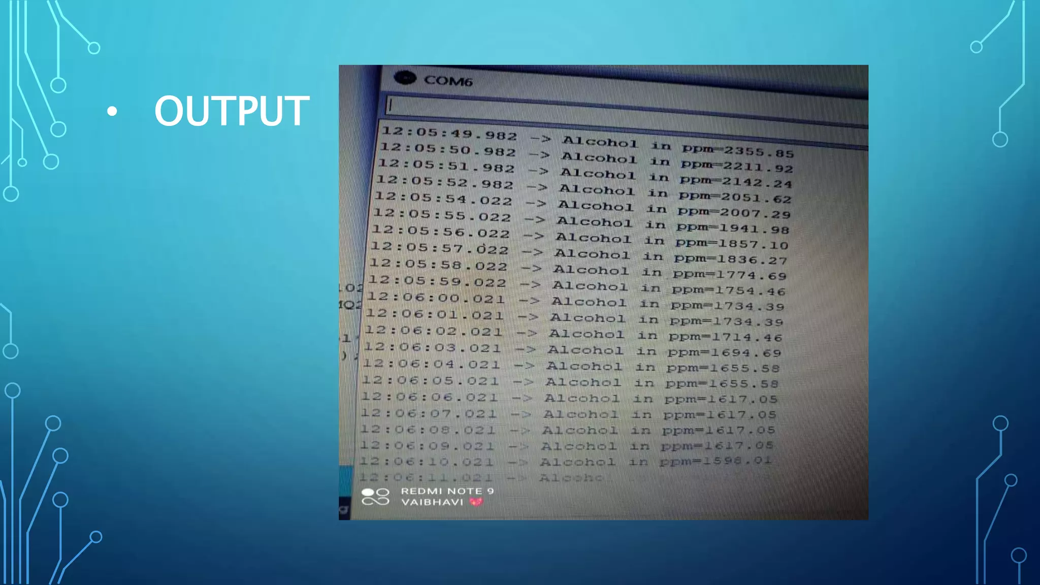 INTERFACE ARDUINO WITH MQ3 TO SENSE SPECIFIC GASES.pptx