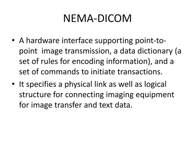 Interface between ris his & pacs | PPTX | Computing | Technology & Computing