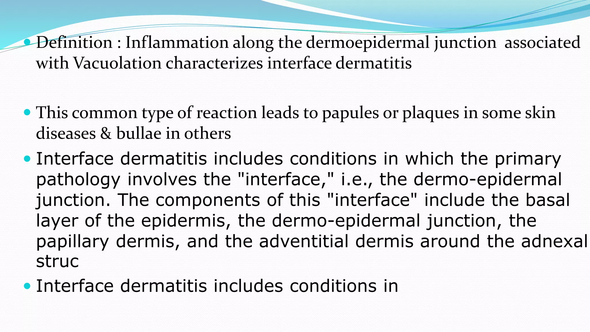 interface dermatitis.pptx