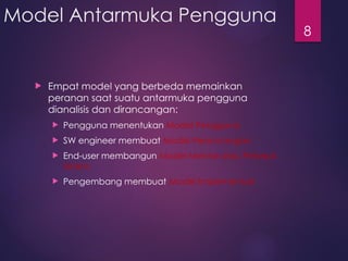 MK Analisis dan Perancangan - Perancangan Antarmuka UI-UX | PPTX