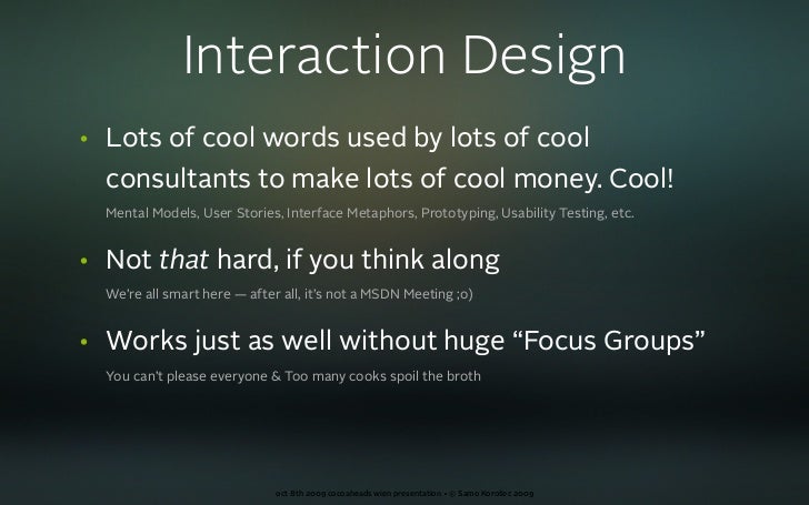Interface Design Basics (english)