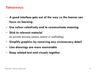 7 Principles for Effective Interface Design for Learning | PDF
